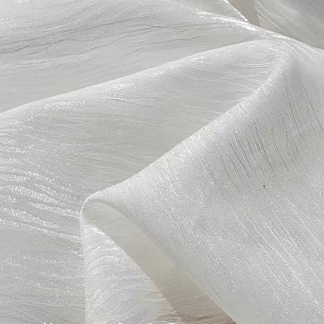 Ivory voile fabric store