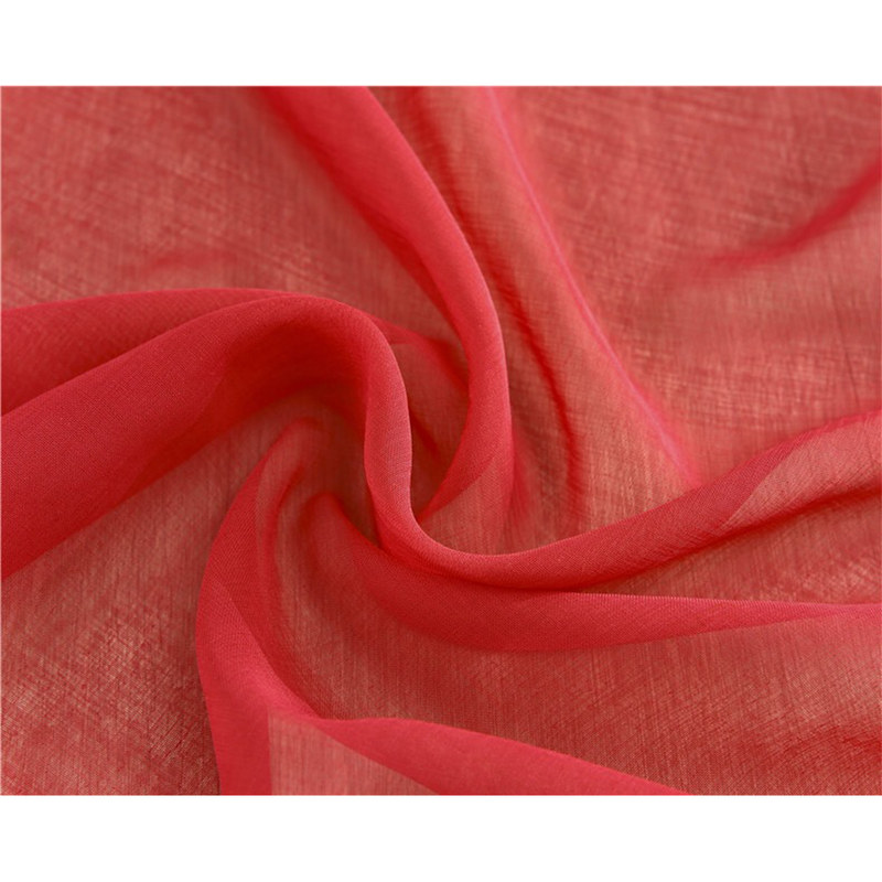 Smarties Red Soft Sheer Curtain