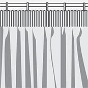 Smarties Brilliant White Soft Sheer Curtain